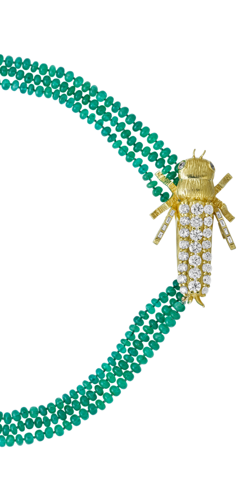 Allison Quaid - Grasshopper Necklace