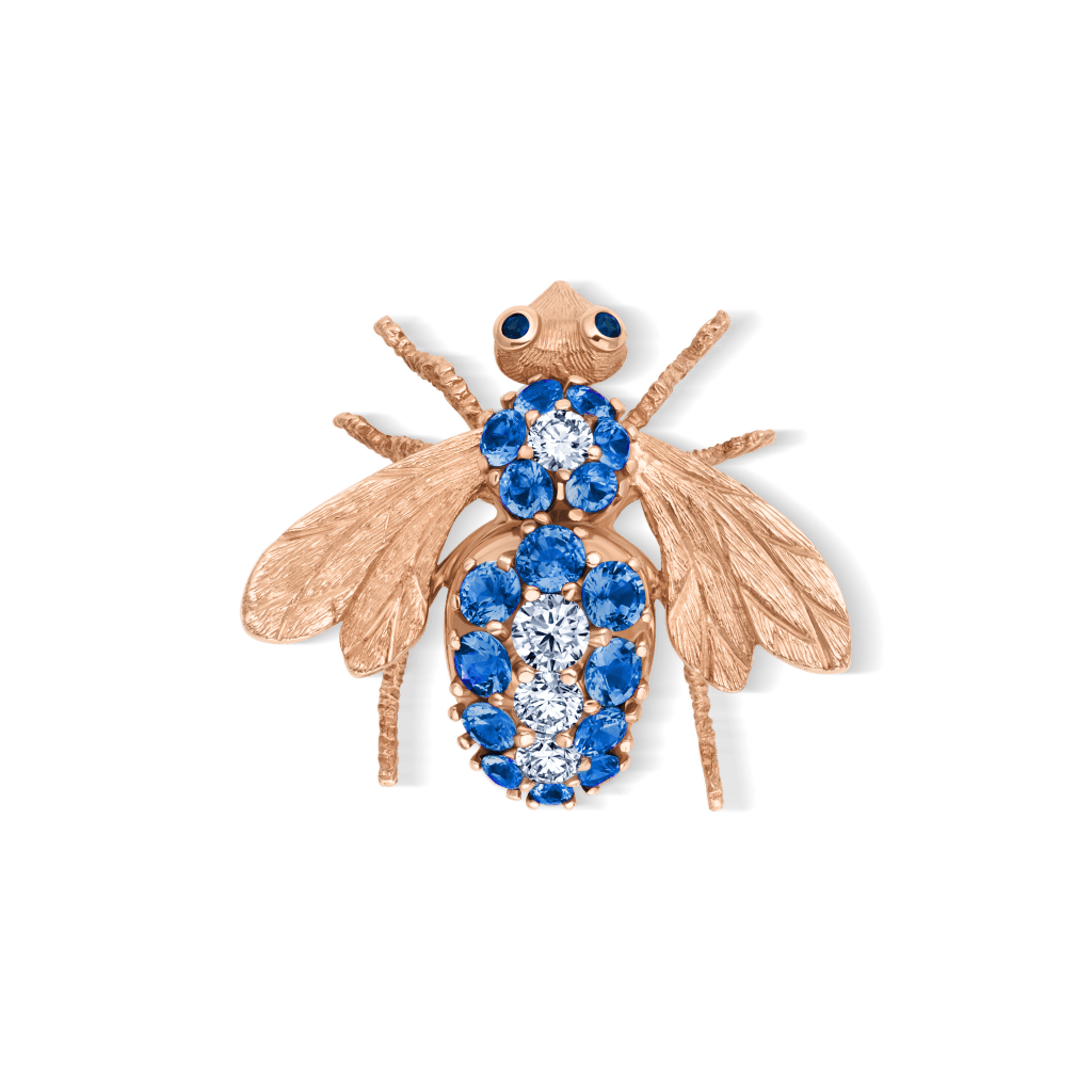 Allison Quaid - Large Bee Brooch